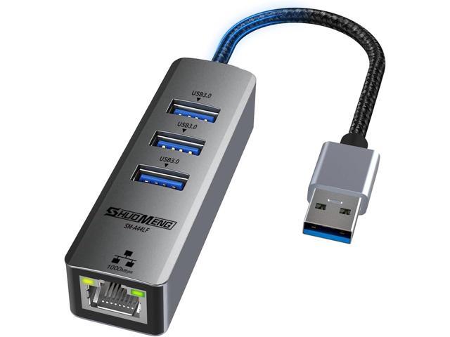 Click here for USB to Ethernet Adapter  4-in-1 USB LAN Ethernet h... prices