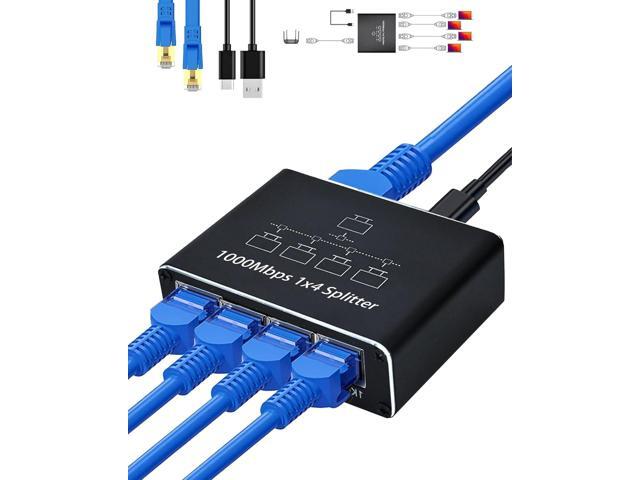 Click here for Ethernet Splitter 1 to 4  1000Mbps High Speed Ethe... prices