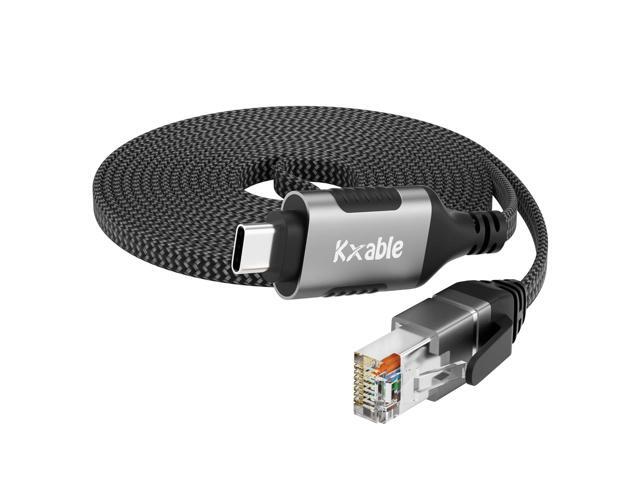 Click here for Flat USB C to Ethernet Cable 10 FT  Snagless RJ45... prices