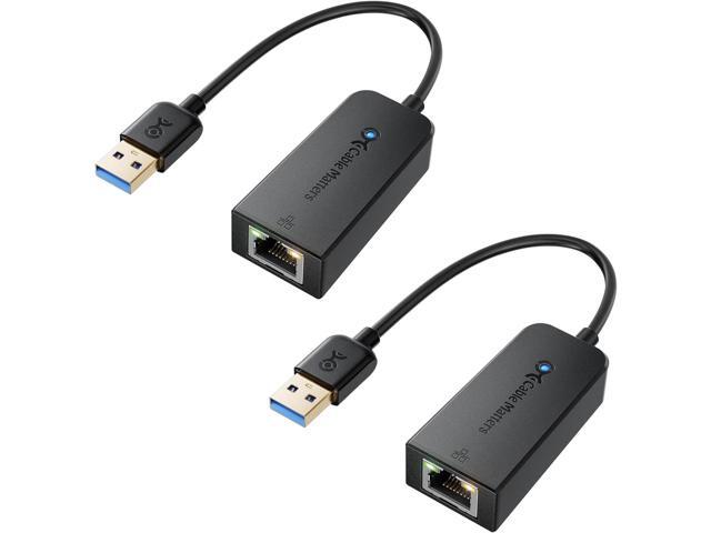 Click here for Cable Matters 2-Pack USB to Ethernet Adapter - Plu... prices