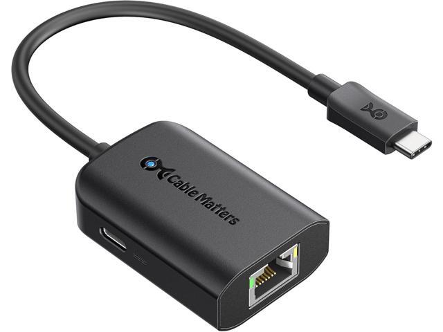 Click here for Cable Matters USB C to Gigabit Ethernet Adapter wi... prices