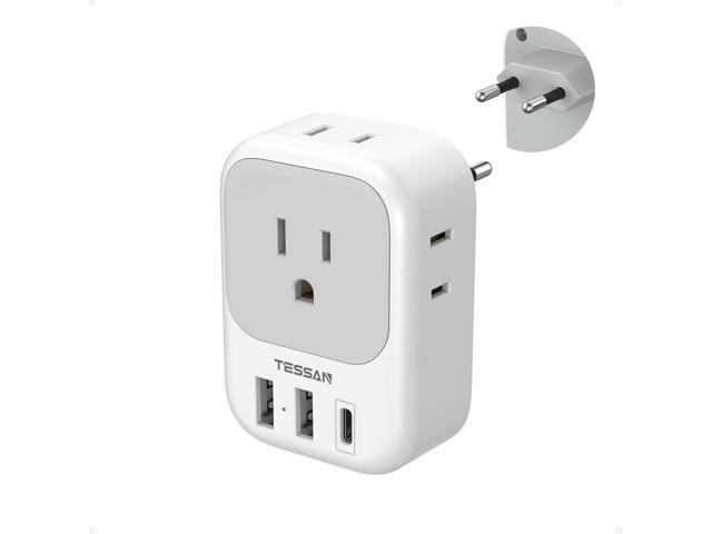Click here for European Travel Plug Adapter USB C  TESSAN Interna... prices