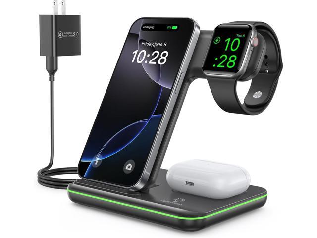 Click here for WAITIEE Wireless Charger 3 in 1  15W Fast Charging... prices