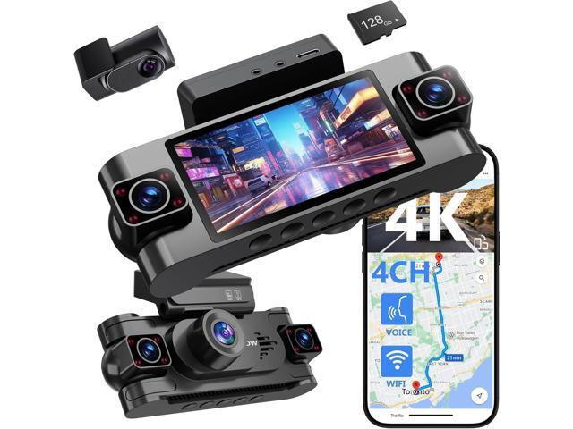 Click here for 4 Channel Dash Cam 360° View 4K Front Rear Inside... prices