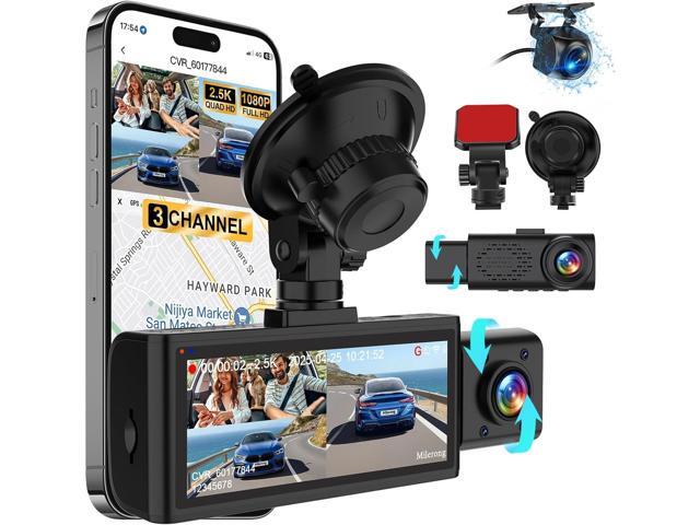 Click here for Dash Cam Front Rear and Inside  3 Channel Dual Das... prices