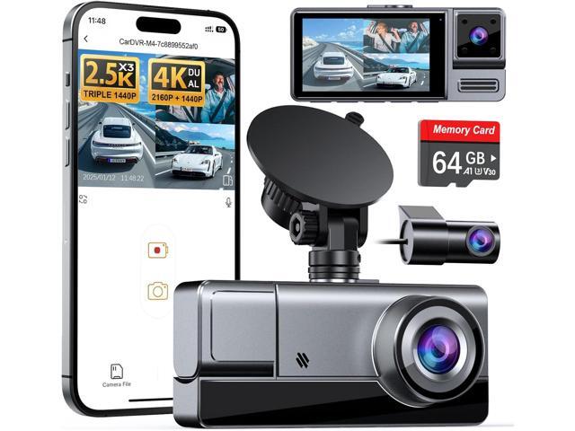 Click here for Icesky Three Channel Dash Cam Front and Rear Insid... prices