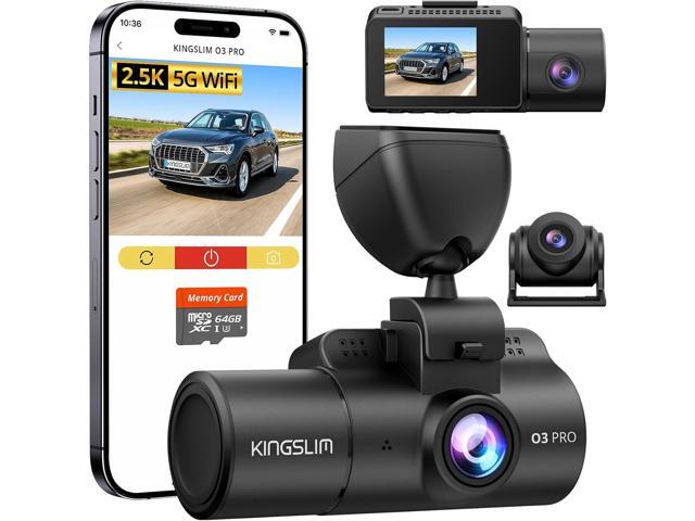 Click here for Kingslim 3 Channel 5G WiFi Dash Cam with 64GB Card... prices