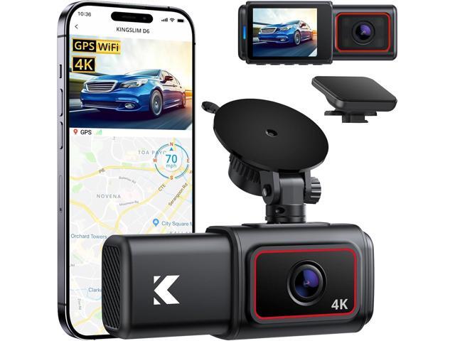 Click here for Kingslim D6-4K Dual Dash Cam - WiFi & GPS 4K Front... prices