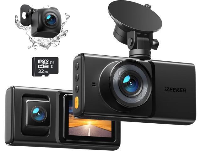 Click here for iZEEKER 3 Channel Dash Cam Front and Rear Inside... prices