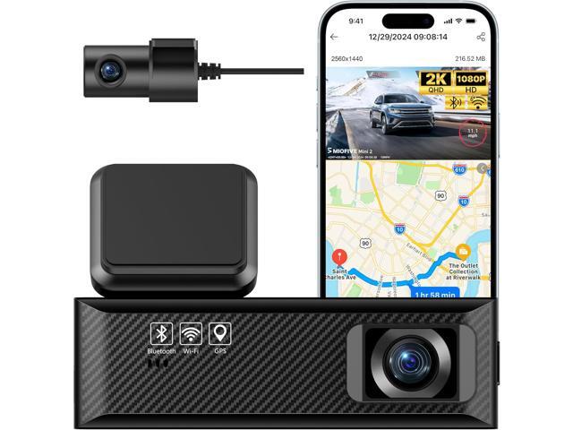 Click here for Miofive Dash Cam Mini 2  2K+1080P FHD  Built-in Wi... prices