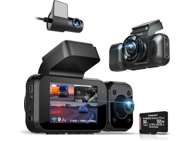 Click here for 4K 3-Channel Dash Cam with Wi-Fi  GPS  Voice Contr... prices
