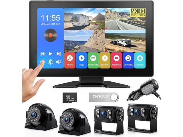 Click here for 4K RV Backup Camera System 10.1 Quad Split Touchsc... prices