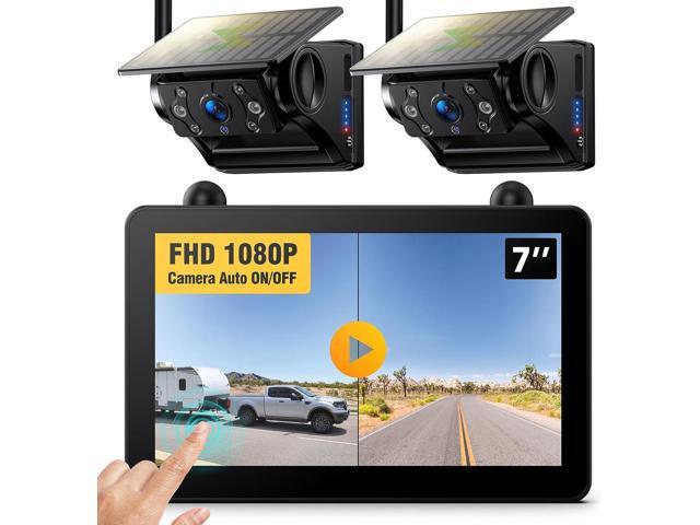 Click here for Magnetic Solar Wireless RV Backup Camera  1080P 7... prices