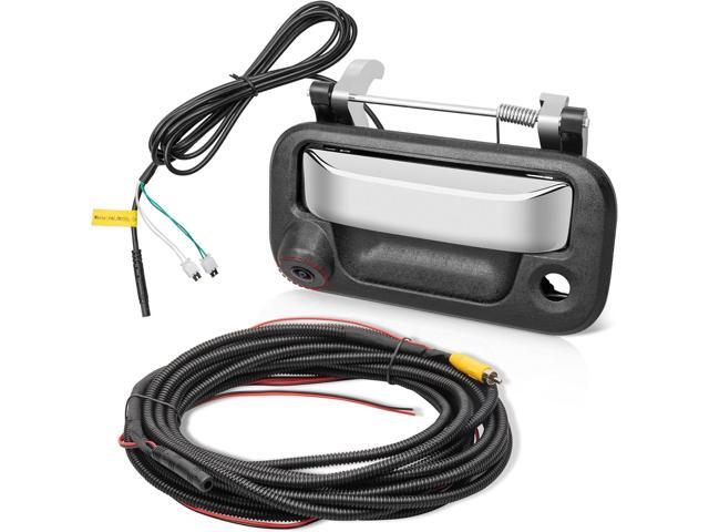 Click here for RED WOLF Chrome Tailgate Handle Reverse Backup Cam... prices