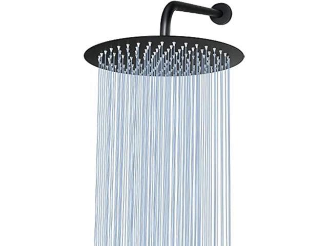 Click here for NearMoon Round Rain Shower Head With Extension Arm... prices