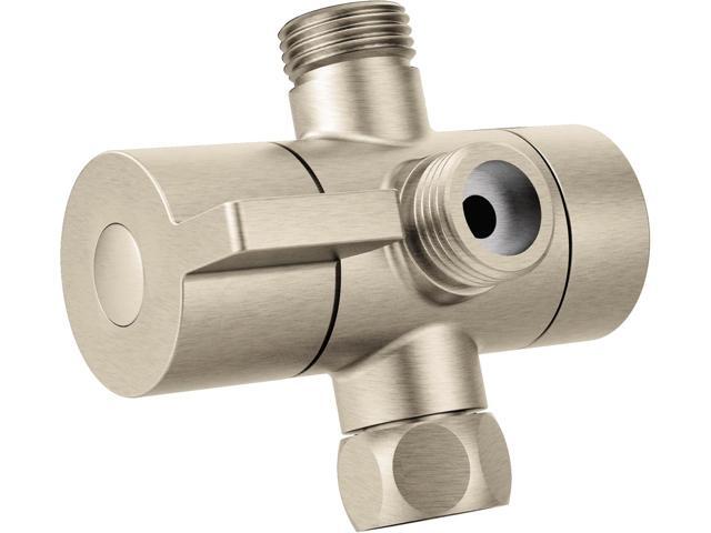Click here for Moen CL703BN Non-Pivoting Shower Arm Diverter  Bru... prices