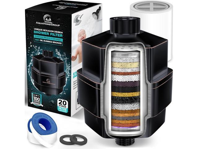 Click here for AquaHomeGroup 20 Stage Shower Filter for Hard Wate... prices