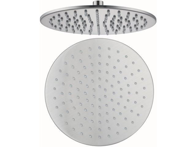 Click here for RANDOM Rain Shower Head Brushed Nickel Rainfall Sh... prices