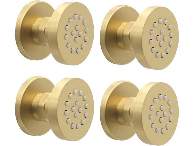Click here for Brass Round Shower Body Spray Jets 4 Pack  HOMEDEC... prices
