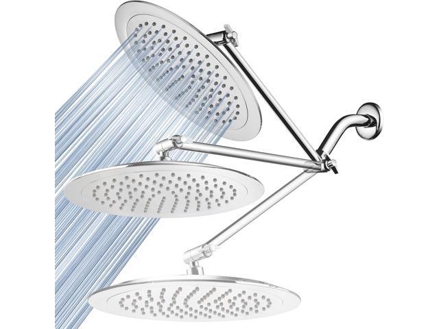 Click here for 9-inch Round Rain Shower Head (180 degrees Adjusta... prices