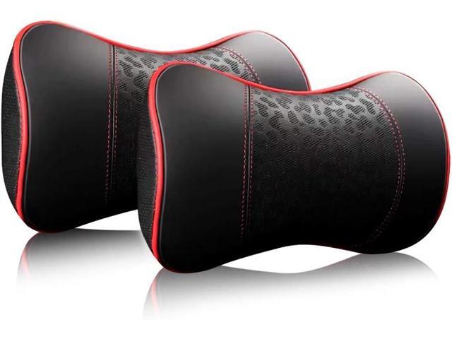 Click here for Car Leather Neck Pillows  Neck Rest Cushions 100 M... prices