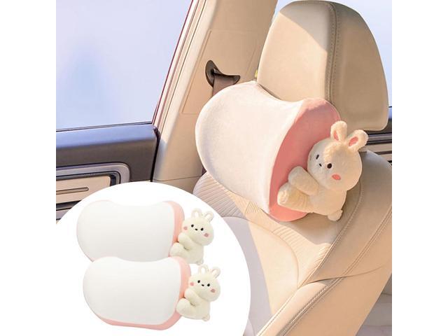 Click here for Car Headrest Pillow 2PCS Bear or Bunny Car Seat Ne... prices
