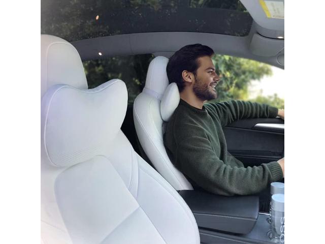 Click here for Upgraded Car Headrest Pillow 2 Packs Genuine Nappa... prices