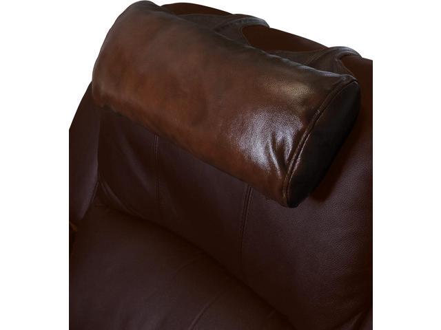 Click here for BOWERBIRD Genuine Leather Recliner Head Pillow-Hea... prices