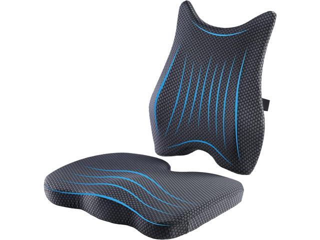 Click here for Seat Cushion & Lumbar Support Pillow: Memory Foam... prices