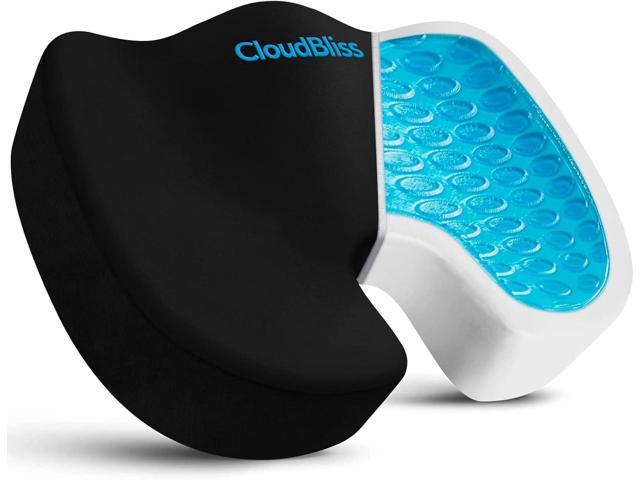 Click here for CloudBliss Gel Seat Cushion - Cooling Gel Enhanced... prices