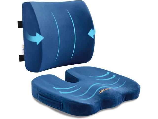 Click here for SAIREIDER Chair Cushion and Lumbar Support Pillow... prices