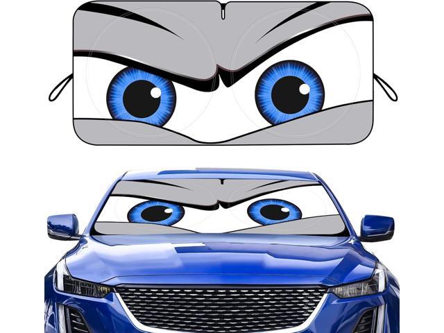Click here for Car Windshield Sun Shade  Funny Eyes Sun Visor  We... prices