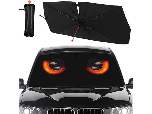 Click here for Car Windshield Sun Shade Umbrella  Black Eyes Wind... prices