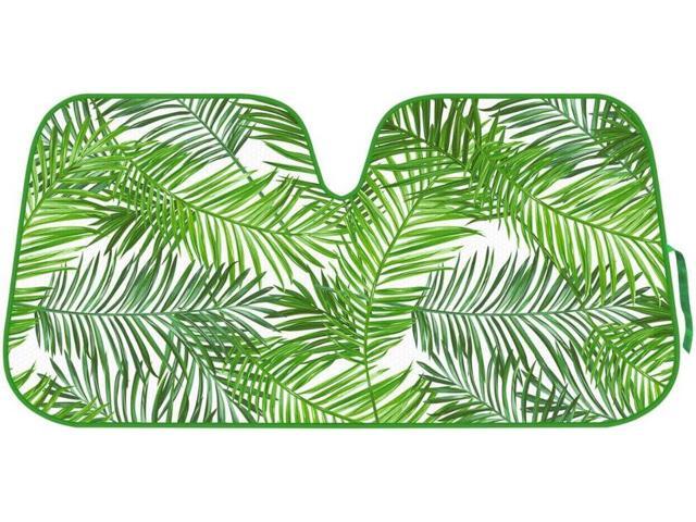 Click here for BDK Tropical Leaves Auto Windshield Sun Shade for... prices