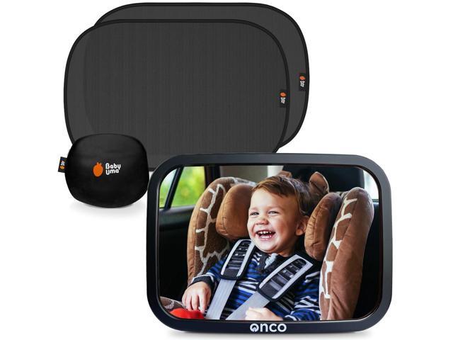 Click here for Onco Baby Car Mirror & Car Window Shades Bundle (1... prices
