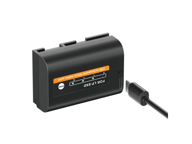 Click here for CITYORK 2600mAh LP-E6 LP-E6N Battery with Type-C U... prices