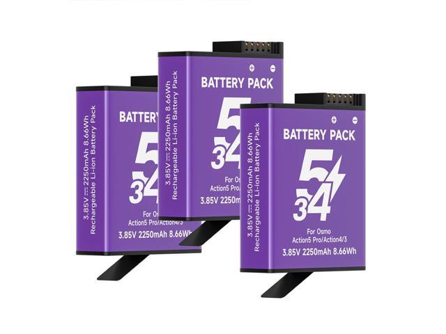 Click here for CITYORK Rechargeable DJI Osmo Action 5 Pro Batteri... prices