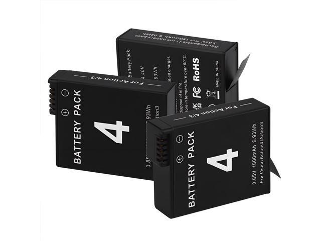 Click here for CITYORK 3 Pack Rechargeable DJI Osmo Action Batter... prices