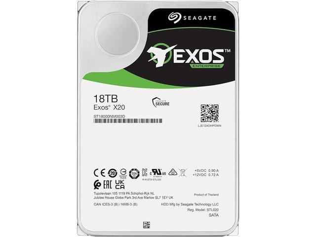 Click here for Seagate Exos X20 ST18000NM003D 18TB 7200 RPM 256MB... prices