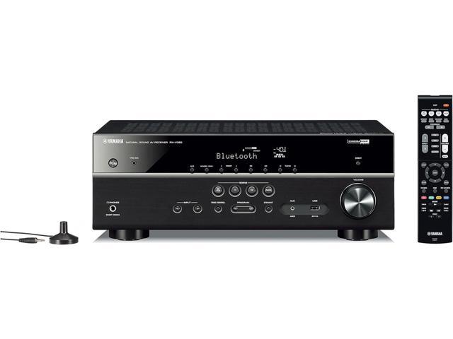Click here for Yamaha RX-V385 Black 5.1-Channel 4K Ultra HD AV Re... prices