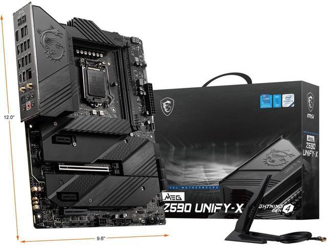 Click here for MSI MEG Z590 UNIFY-X LGA 1200 Intel Z590 SATA 6Gb/... prices