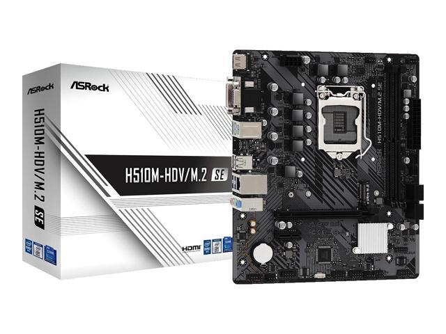 Click here for Asrock H510M-HDV/M.2 SE Intel 1200 Micro ATX DDR4... prices