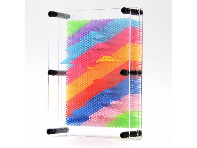Click here for 3D Pin Art Impression Board (Rainbow) prices