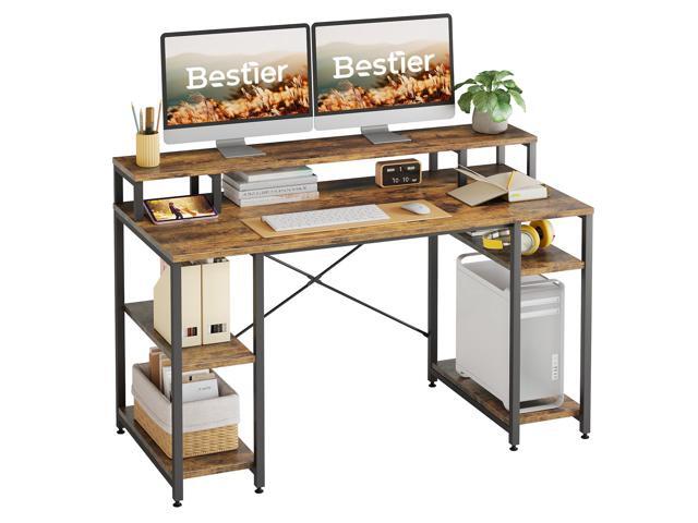 Click here for Bestier Gaming Desk with Monitor Shelf  55 inches... prices