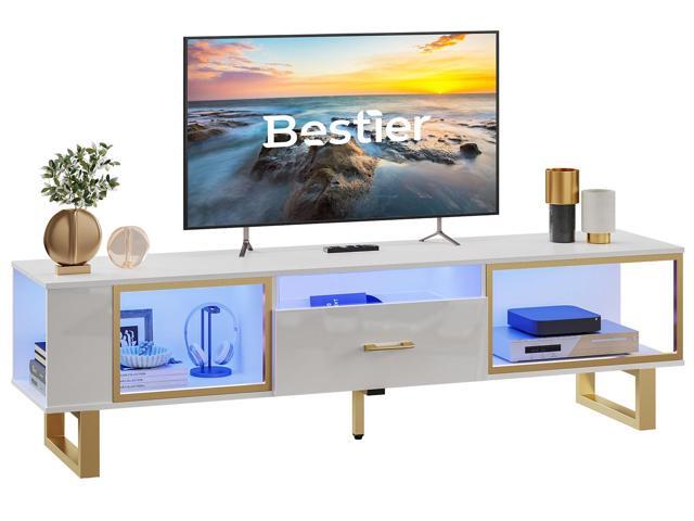 Click here for Bestier 70 inch TV Stand Modern Media Console with... prices
