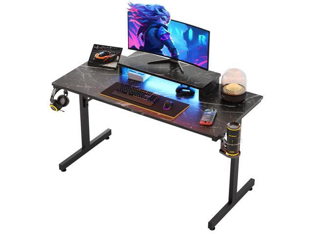 Click here for Bestier Small Gaming Desk with Monitor Stand  42 i... prices