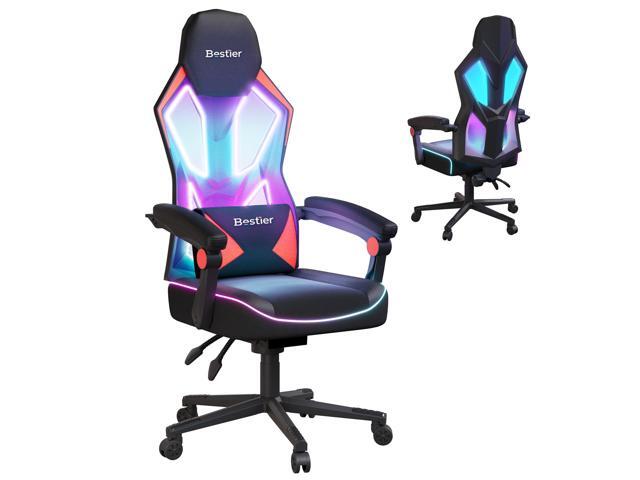 Click here for Bestier RGB LED Gaming Chair with Pocket Spring Cu... prices