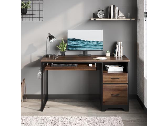 Click here for Bestier 48Computer Desk with 2 Drawers Office Exec... prices