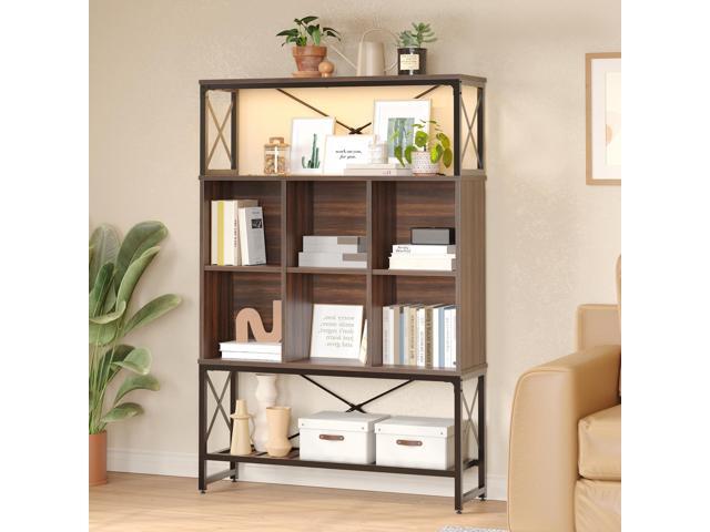 Click here for Bestier 5 Tier Bookshelf Adjustable  Bookcase with... prices