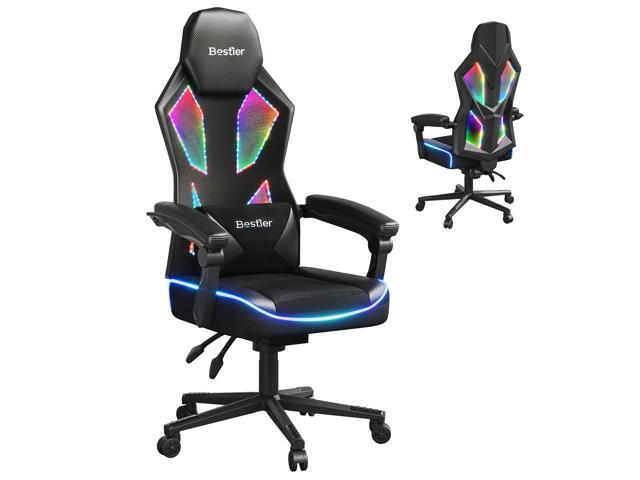 Click here for Bestier RGB LED Gaming Chair with Pocket Spring Cu... prices